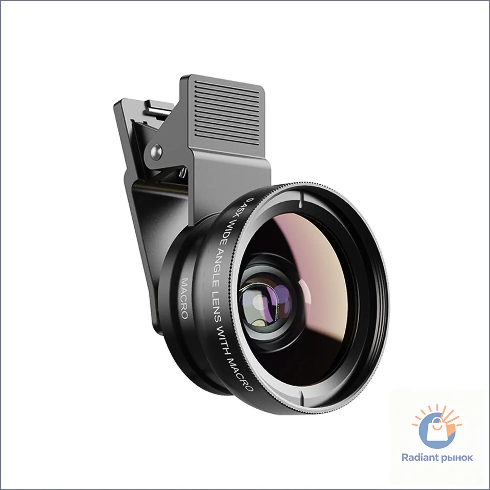 Макролинза для камеры телефона, macro+wide, APEXEL, APL-0,45ВТ