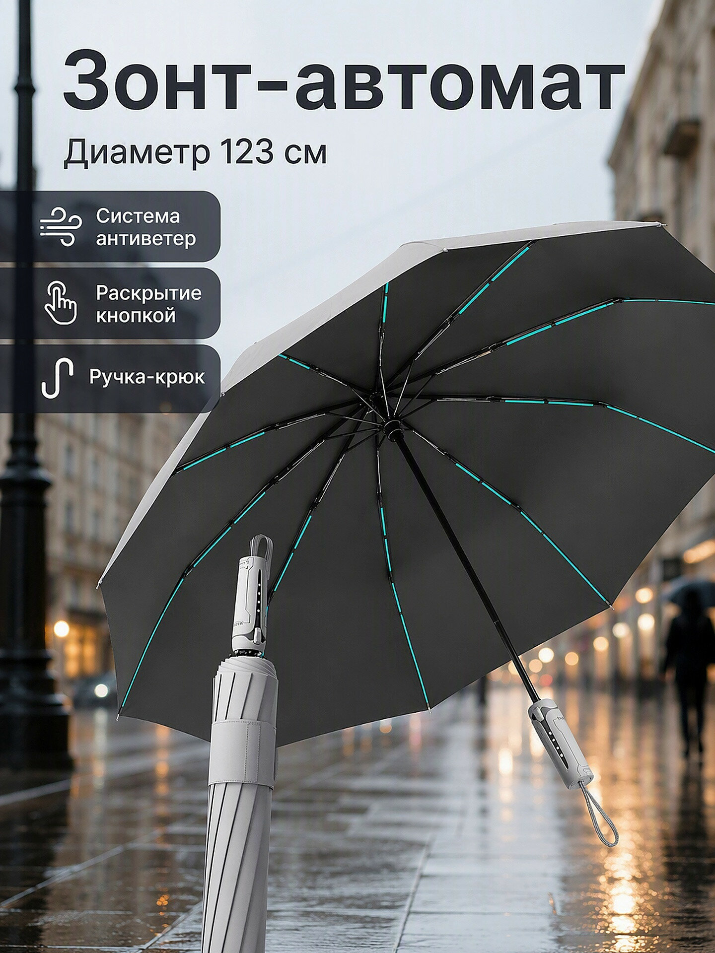 Смарт-зонт