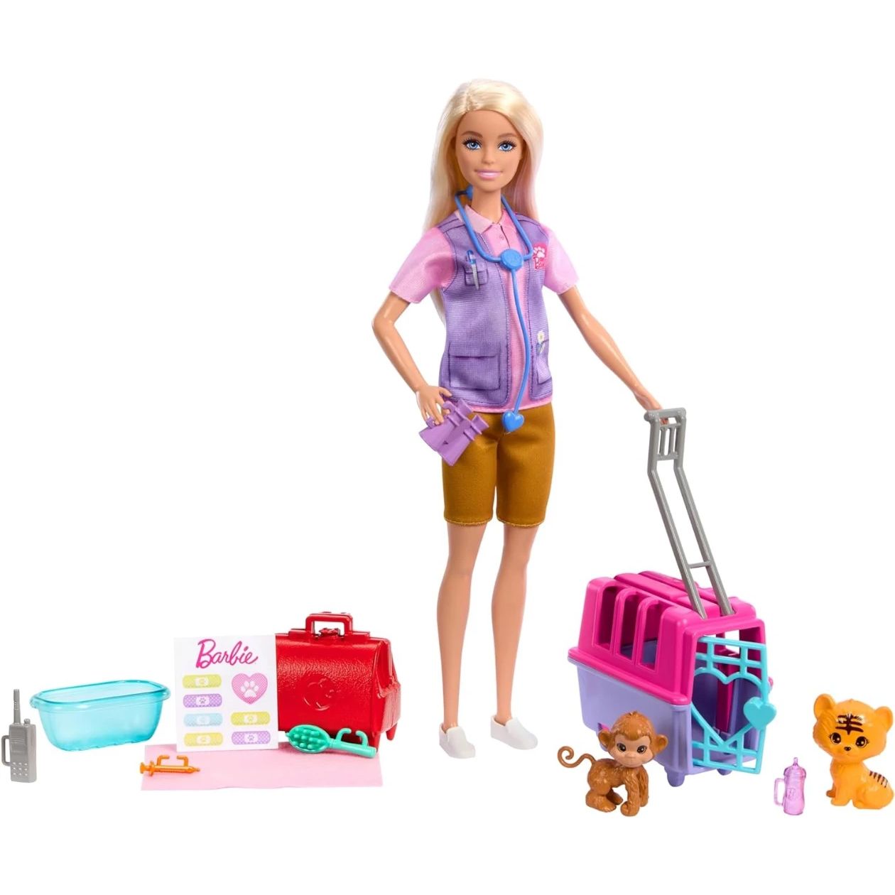 Игровой набор Barbie Careers Animal Rescue & Recover HRG50