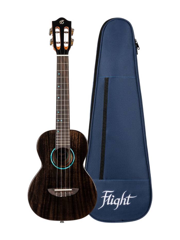 FLIGHT IRIS Tinta Tenor TBK - укулеле тенор, чехол в комплекте