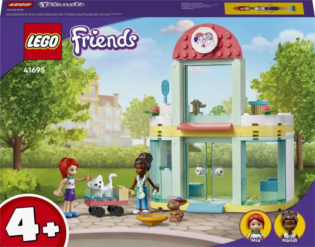 Lego Friends Клиника для домашних животных 41695