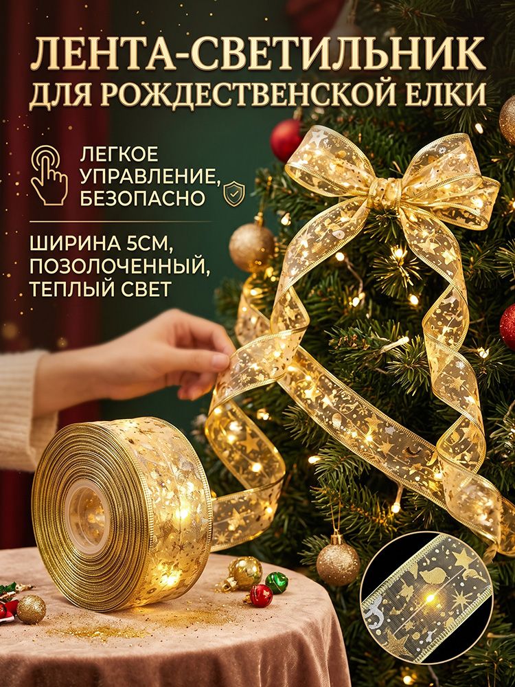 Электрогирлянда, 1 м