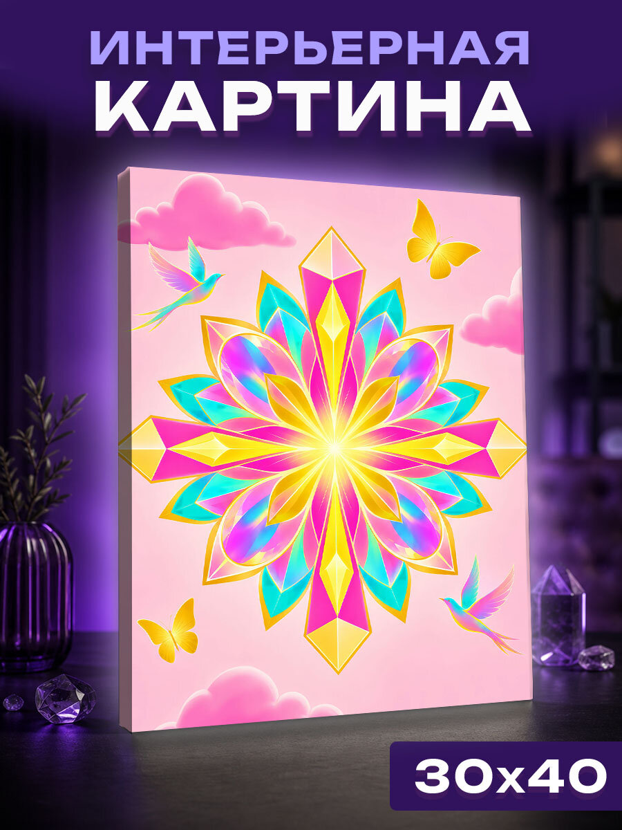 Интерьерная картина Мандала чистого восторга