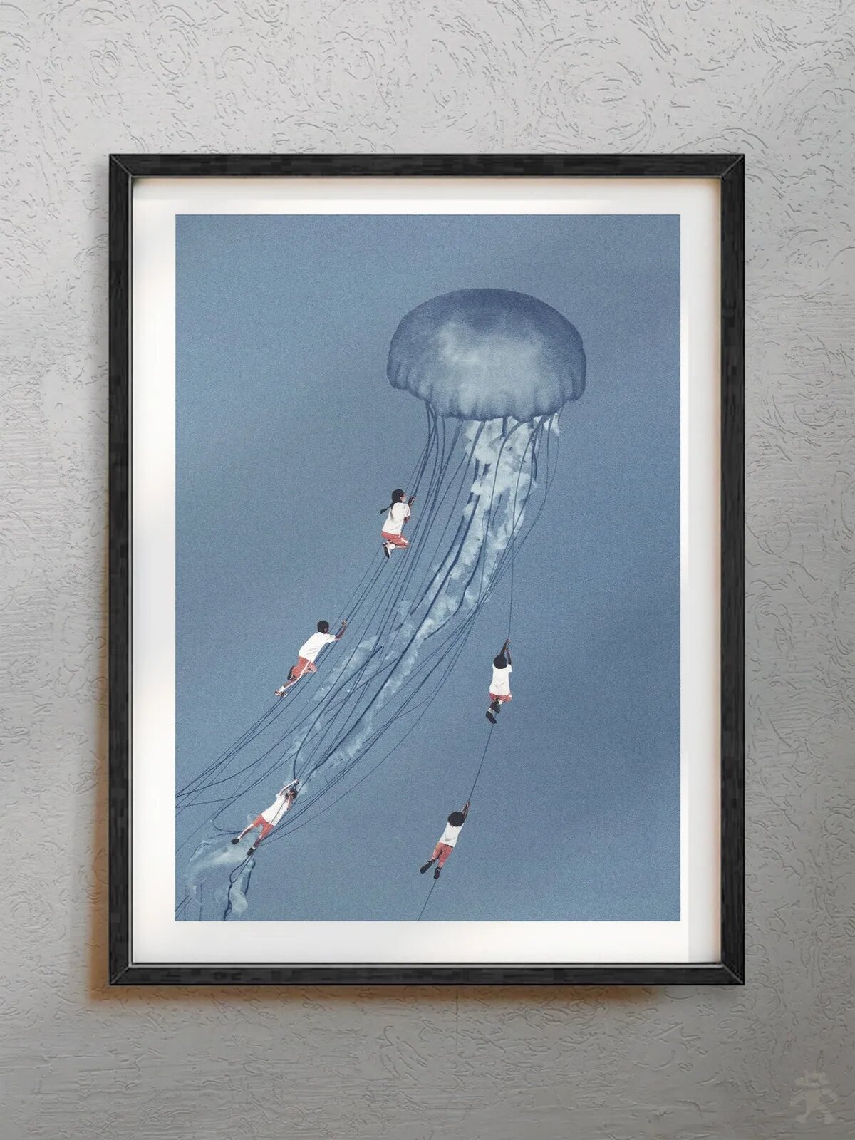 Интерьерный постер "Came home smiling" в стиле pinterest, формата 30x40 см.