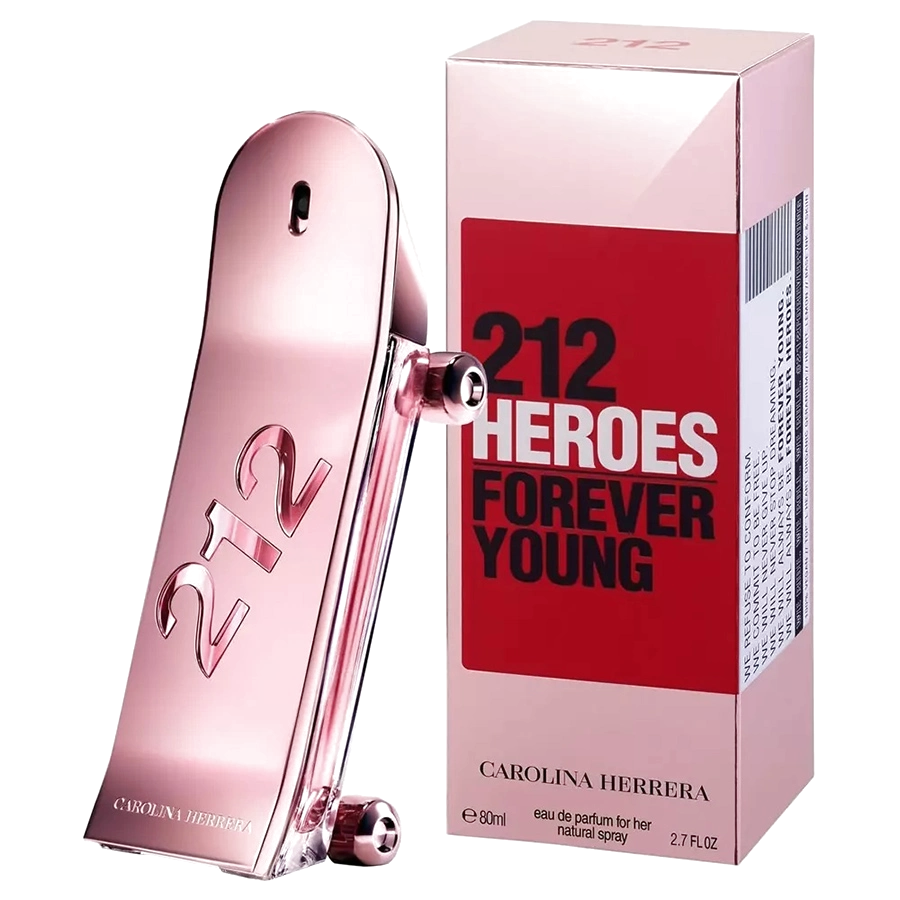 Парфюмерная вода Каролина Херрера 212 Хирос Форевер Янг 50 мл женская - Carolina Herrera Heroes Young
