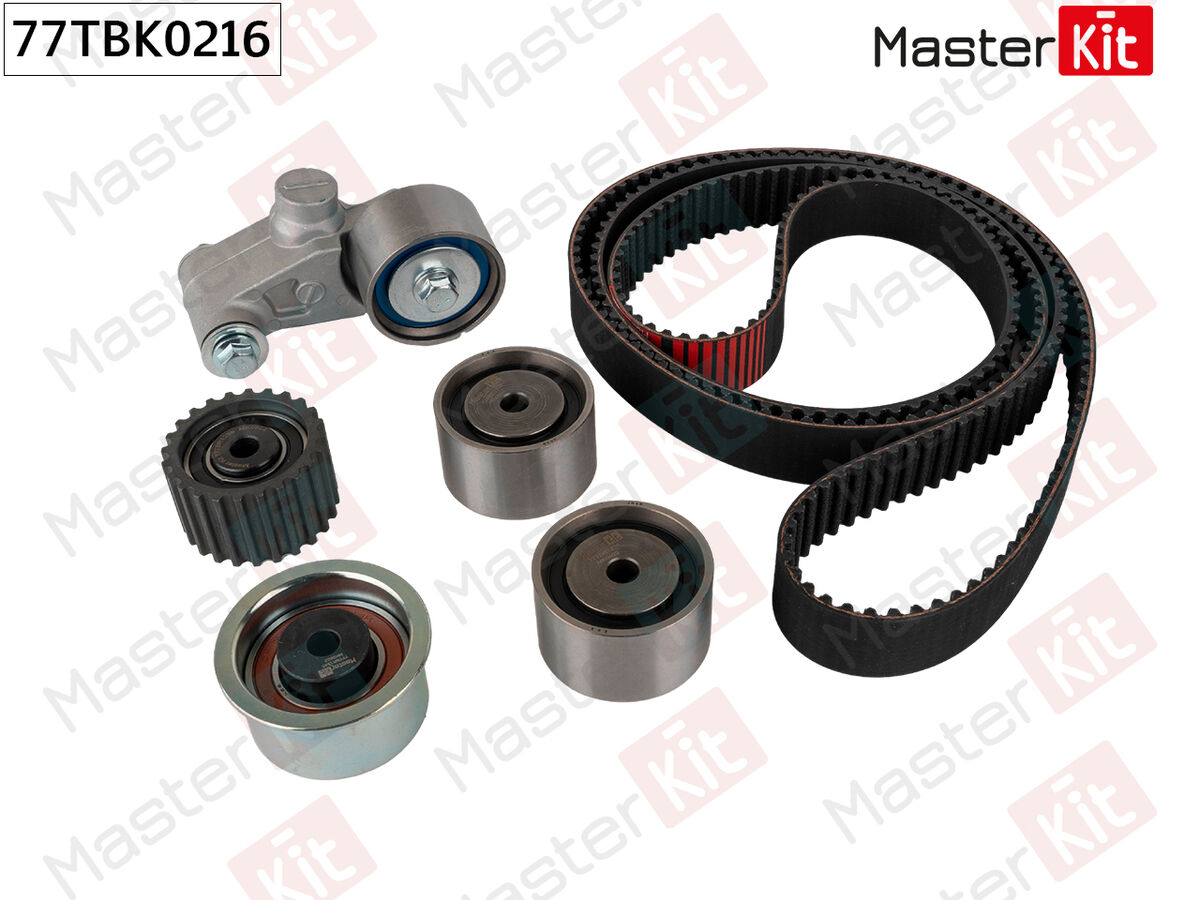 Комплект ремня грм subaru impreza (gc) 1992 - 2001 (MASTERKIT 77TBK0216)