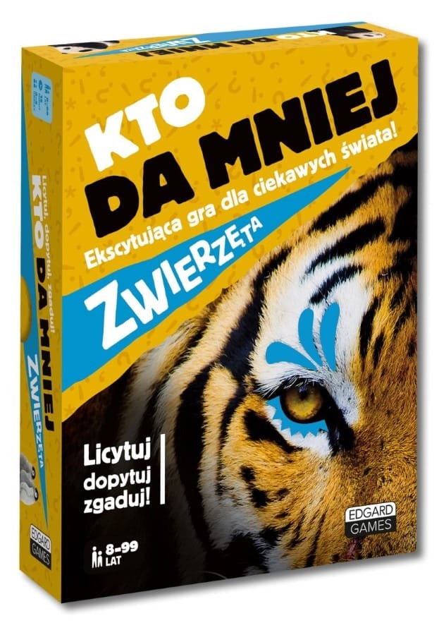 Настольная игра Edgard "Кто даст меньше. Животные"