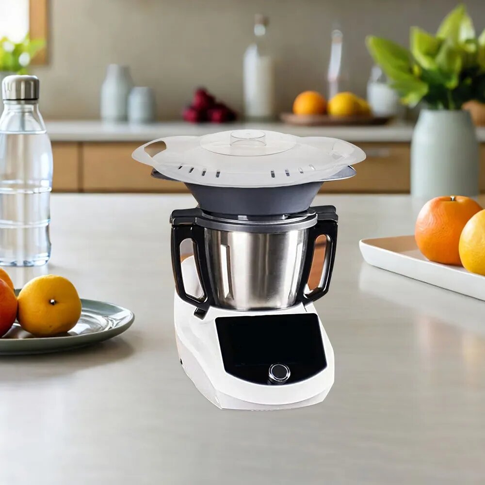 Крышка для пароварки совместимая с Thermomix TM6 TM5 TM31, прозрачная, пластик — фото 1