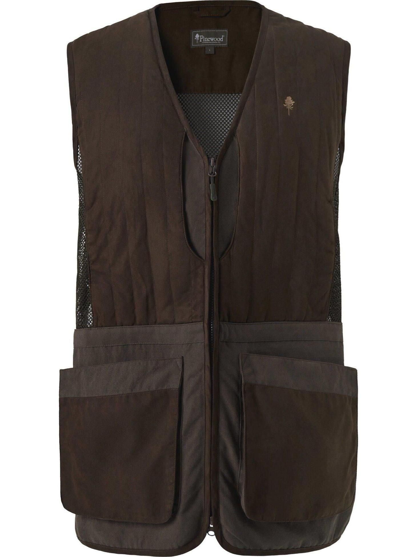 Жилет Pinewood Shooting Vest Outdoorweste, коричневый, L