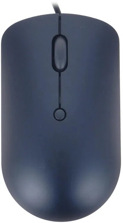 Мышь проводная Lenovo 540, оптическая, USB-C, 2400dpi, синий