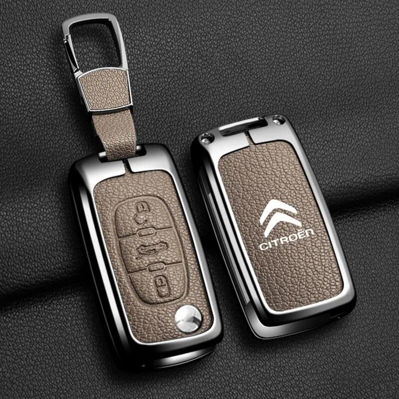 Чехол для ключа Ситроен Citroen C2 C3 C4 C5 DS3 DS4 Picasso Xsara,3 кнопки, KOLEN