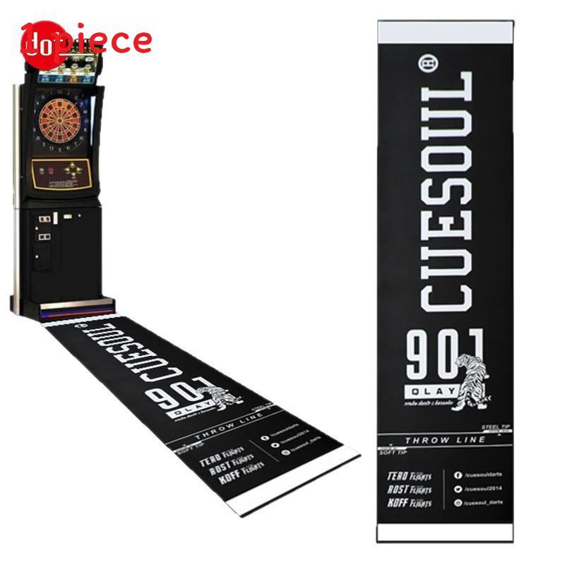 Waterproof crystal velvet dart training mat with easy clean surface for game rooms style c 30x250cm
