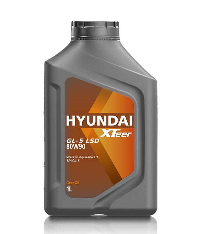 Масло трансмиссионное универсальное HYUNDAI XTeer Gear Oil-5 LSD 80W90 1 л 1011034