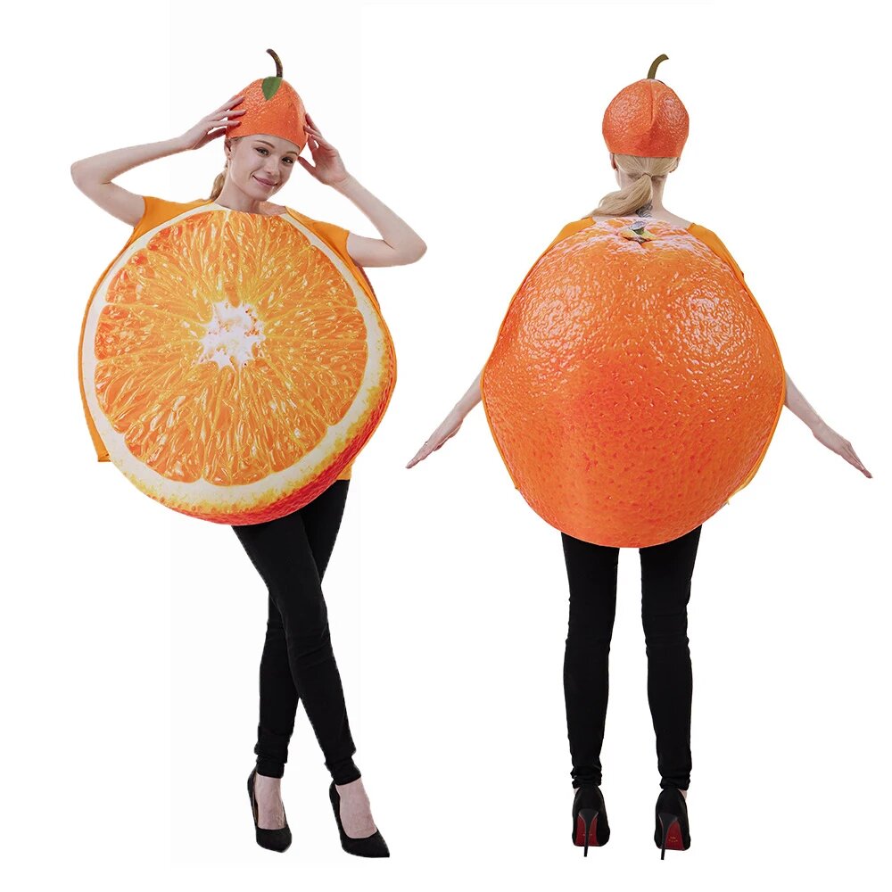 Umorden оранжевый костюм-туника для взрослых Orange