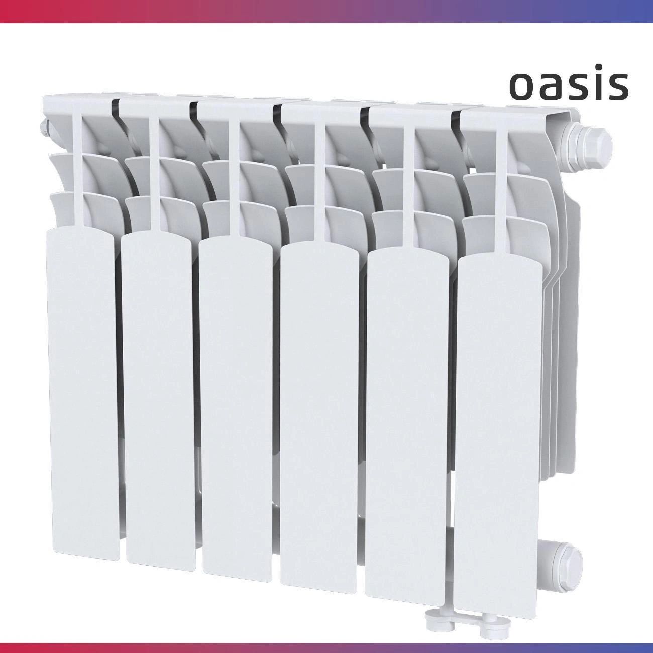 Радиатор отопления Oasis Heat 350/90/6