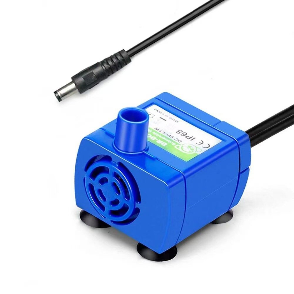 Бесшумный погружной насос для фонтанов для домашних животных циркуляция и фильтрация воды в аквариуме защита от