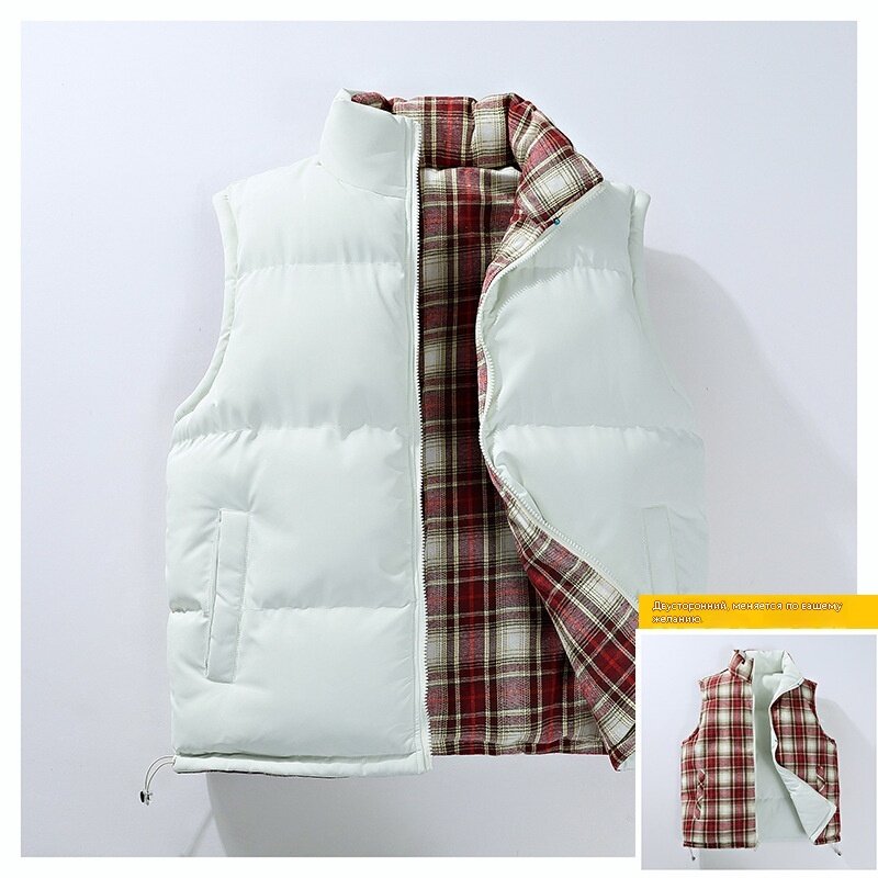 Жилет  Теплая серия, размер 4XL, offwhite