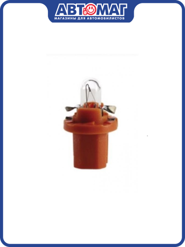 Лампа BAX 12V 1W BX8,5d orange (17019) NARVA, NAR-17019