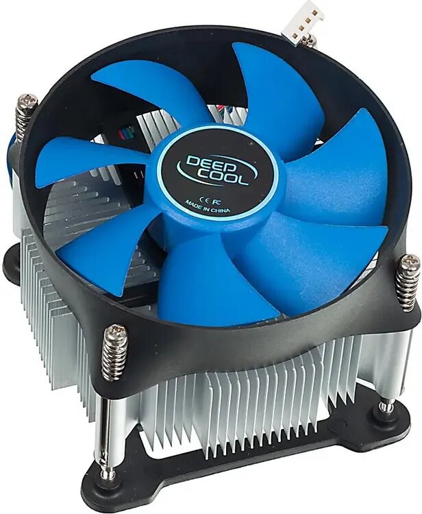 Устройство охлаждения (кулер) DeepCool Theta 31 PWM, 4-pin, 100мм, черный, retail