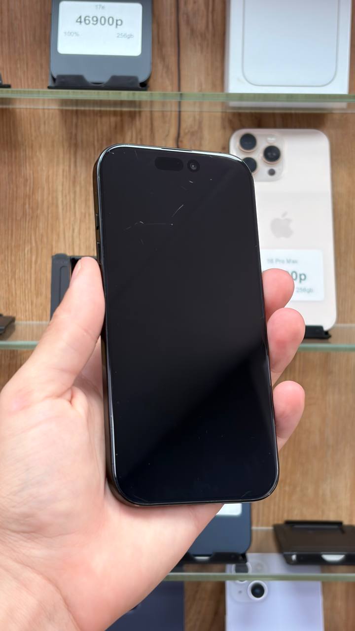 Смартфон Apple iPhone 16 Pro 128GB Black Titanium (nano SIM + eSIM) без RuStore/MAX