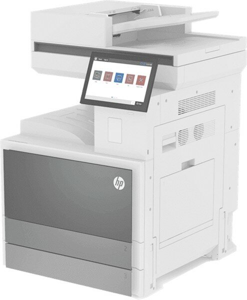 МФУ HP LaserJet Managed MFP E73130dn белый, А3 монохрон, цветной дисплей — фото 1
