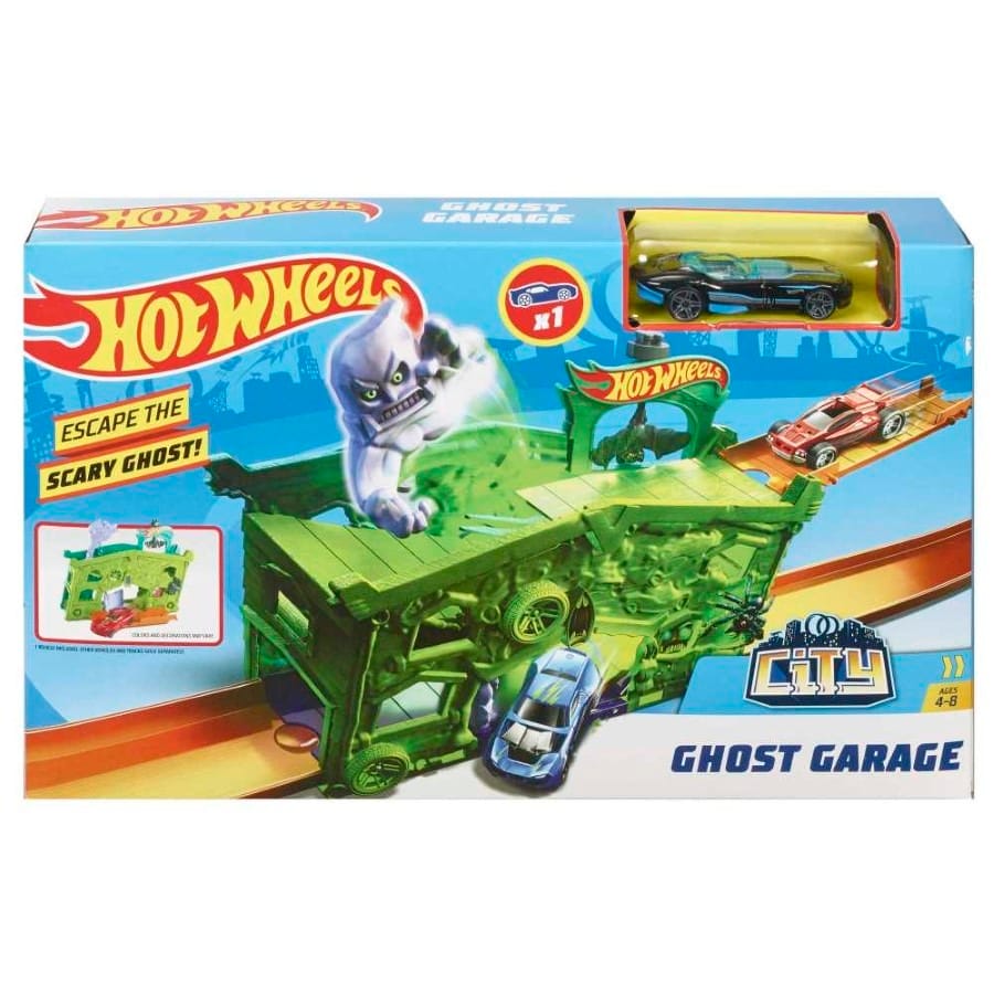 Игрушечная парковка Hot Wheels Гараж духов