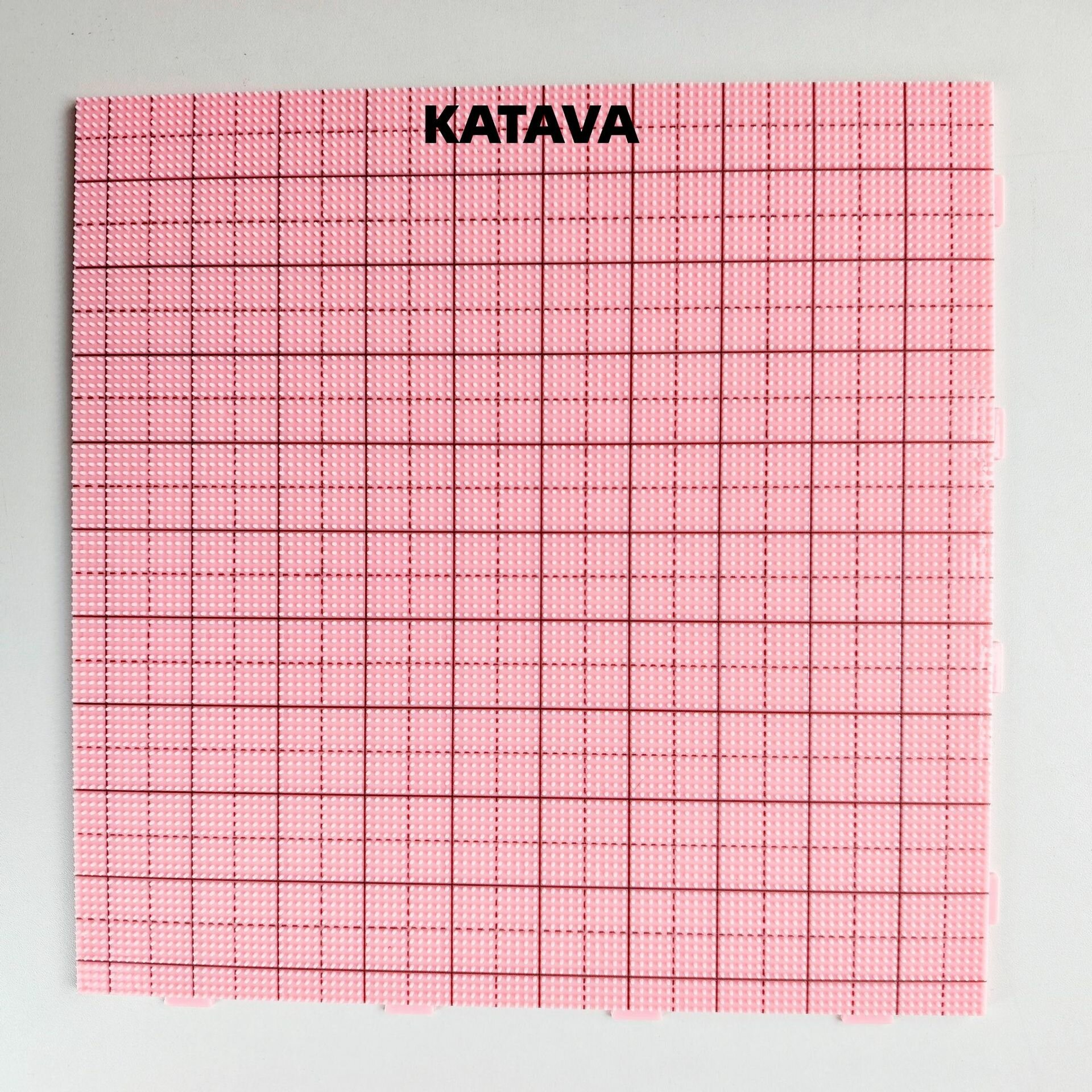 KATAVA Улучшенная доска для бусин 104 78 52 штырьков утолщенная жаростойкая доска для рисования Цвет：Розовая макарон