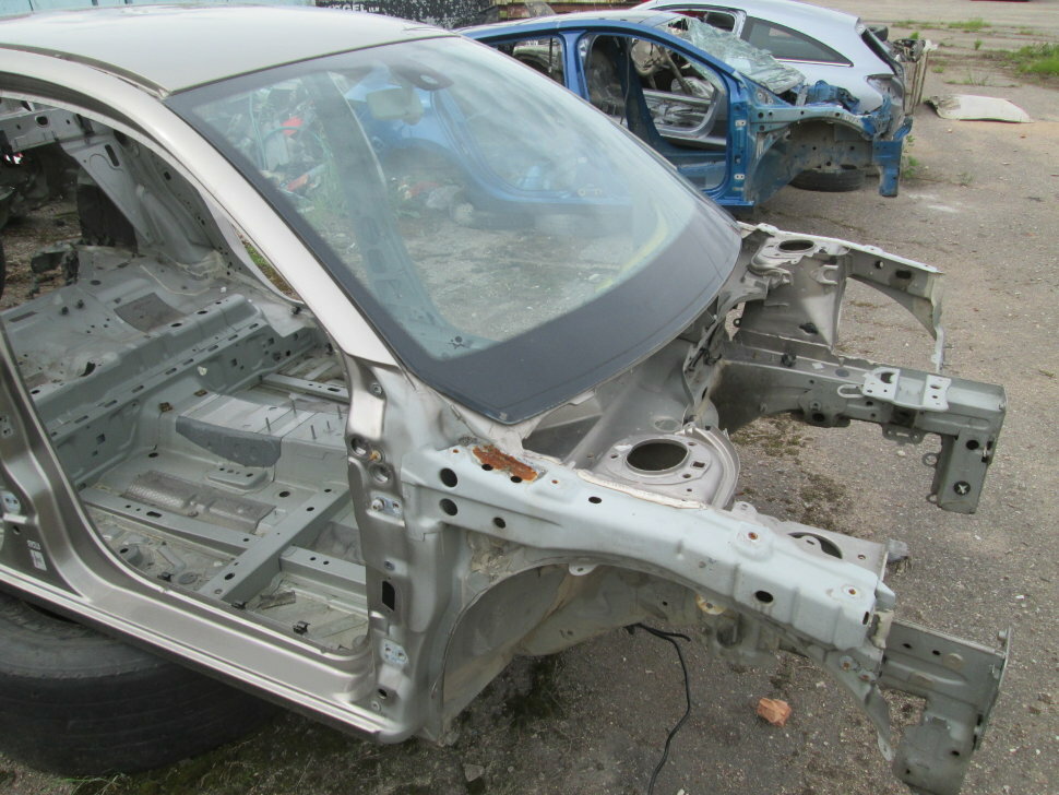 Отрез передней части кузова Renault Megane 2 2002-2009 б/у