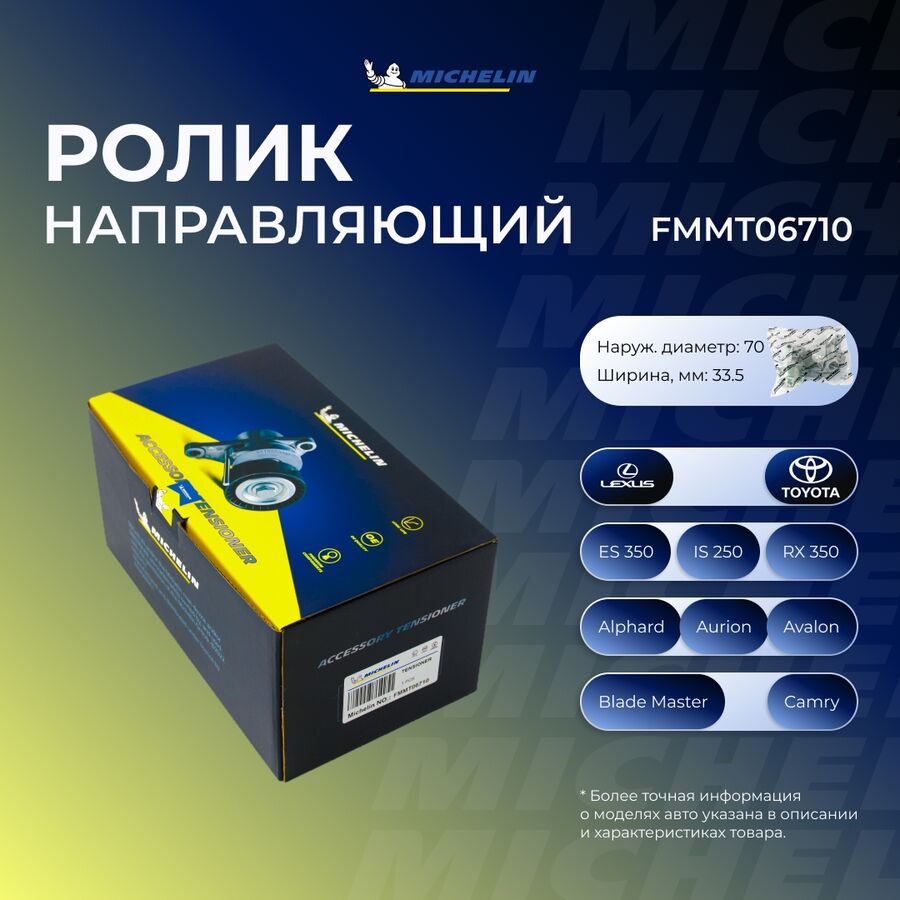 Ролик приводного ремня (MICHELIN FMMT06710)