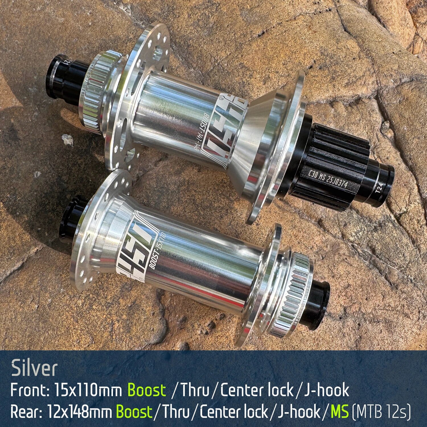 Koozer 450 Boost Втулка, Серебристый, 32H, 110/148 MS
