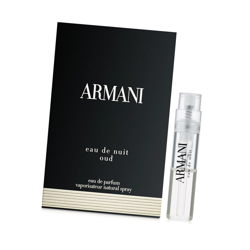 Джорджо Армани Eau De Nuit Oud - мужская парфюмерная вода, пробник 1.2 мл / Армани О Де Нуит Уд