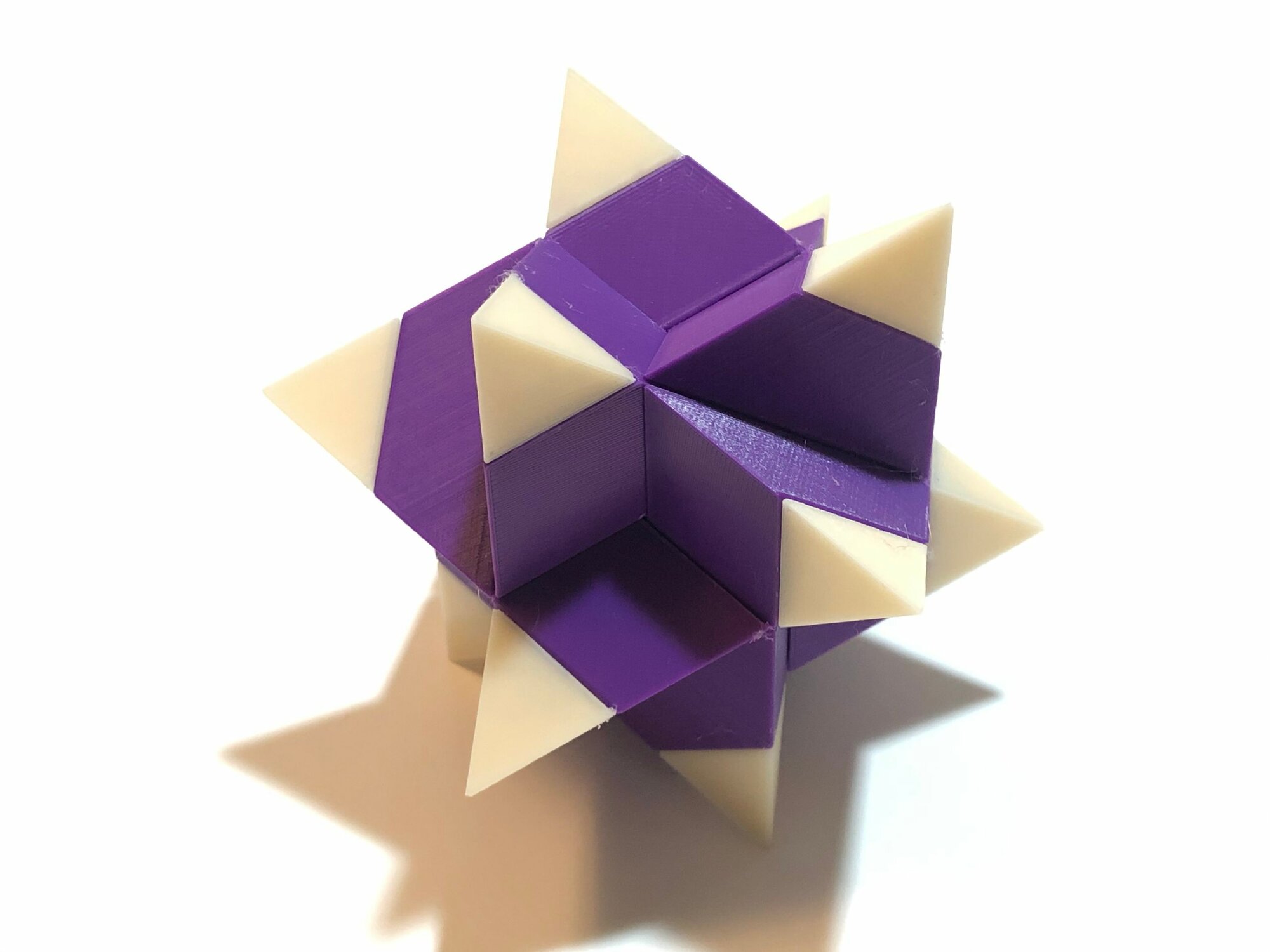 3D-пазл сборный геометрический, PLA, 3D-печать, арт. PZ-PUZ-TV-4178068