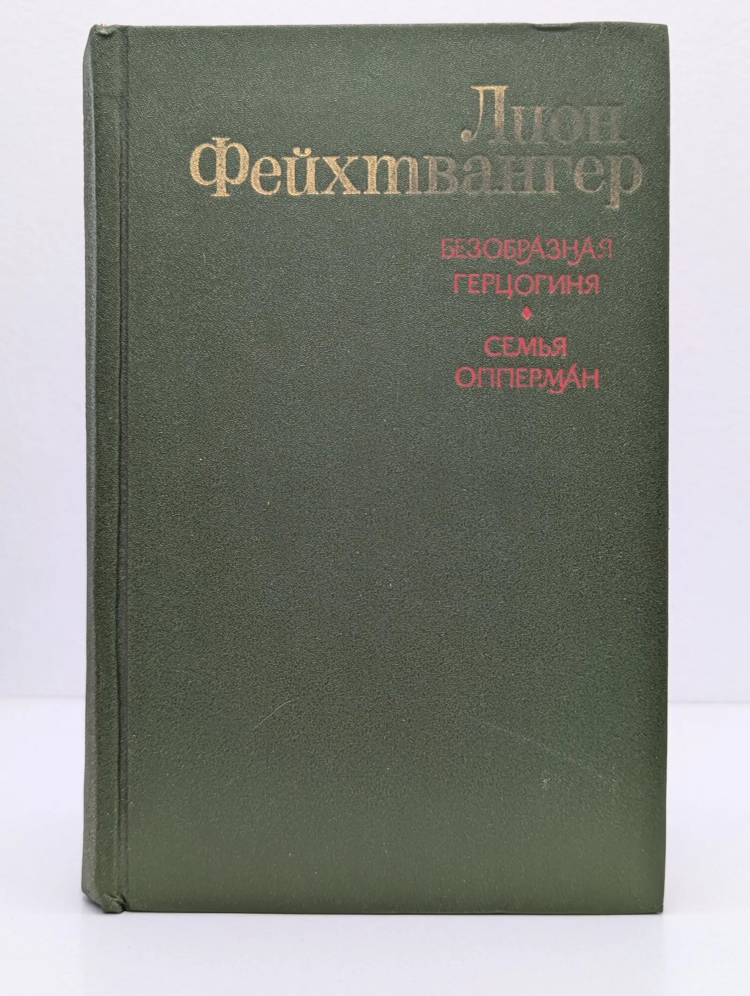 Безобразная герцогиня. Семья Опперман Фейхтвангер Лион 1979