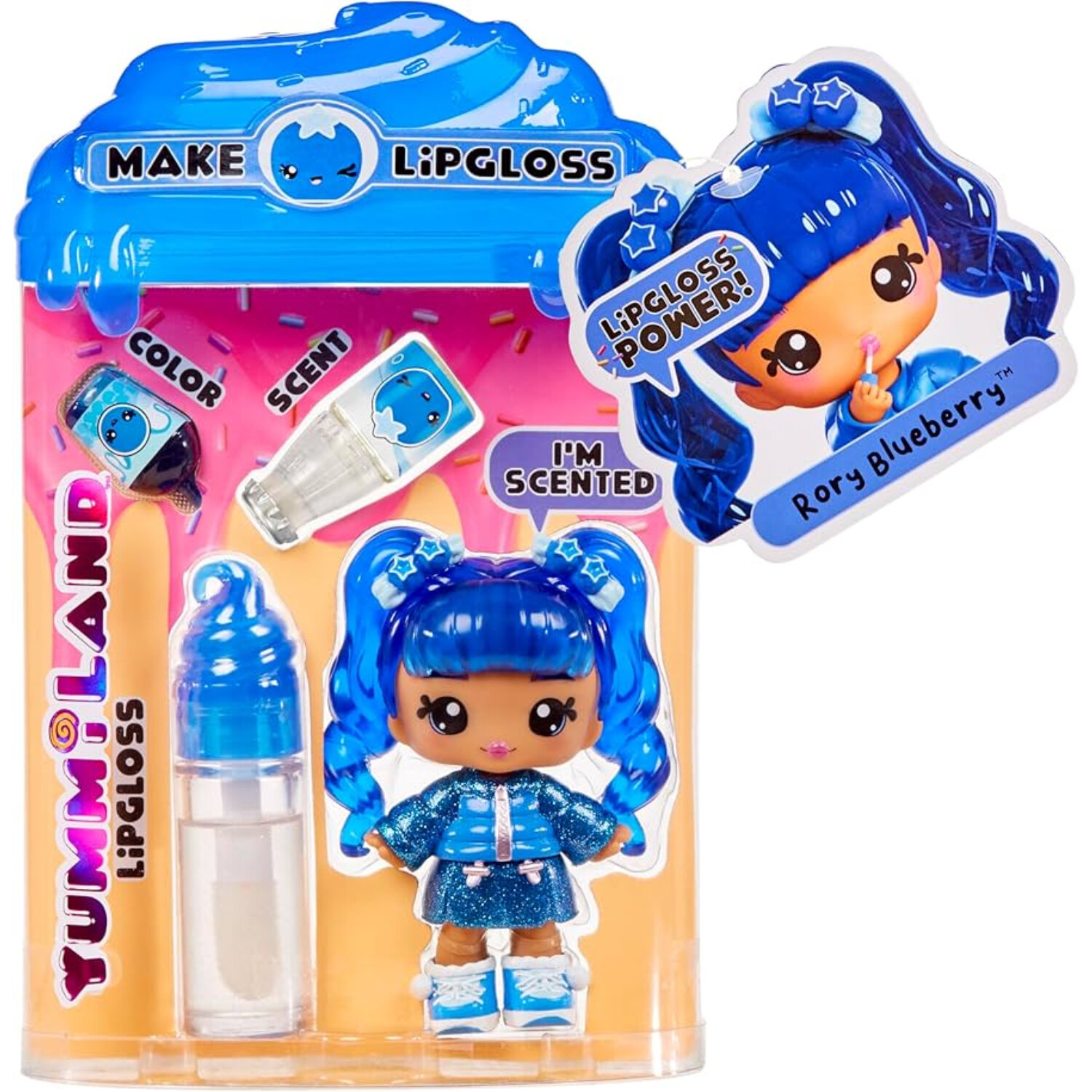 Кукла мини YummiLand Rory blueberry высота 10 см