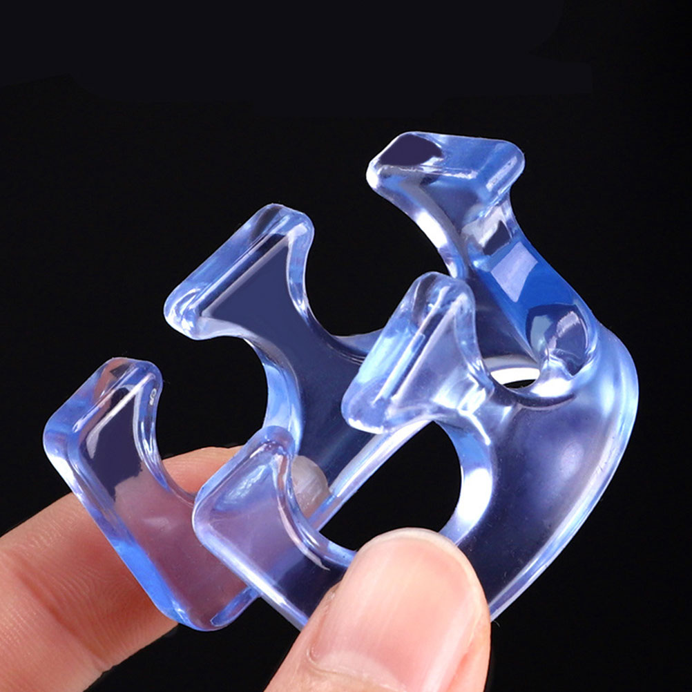 Разделитель Для Ногтей Из Силикона 3 Штуки Размер 9.5x2.5 Cm Assorted Color