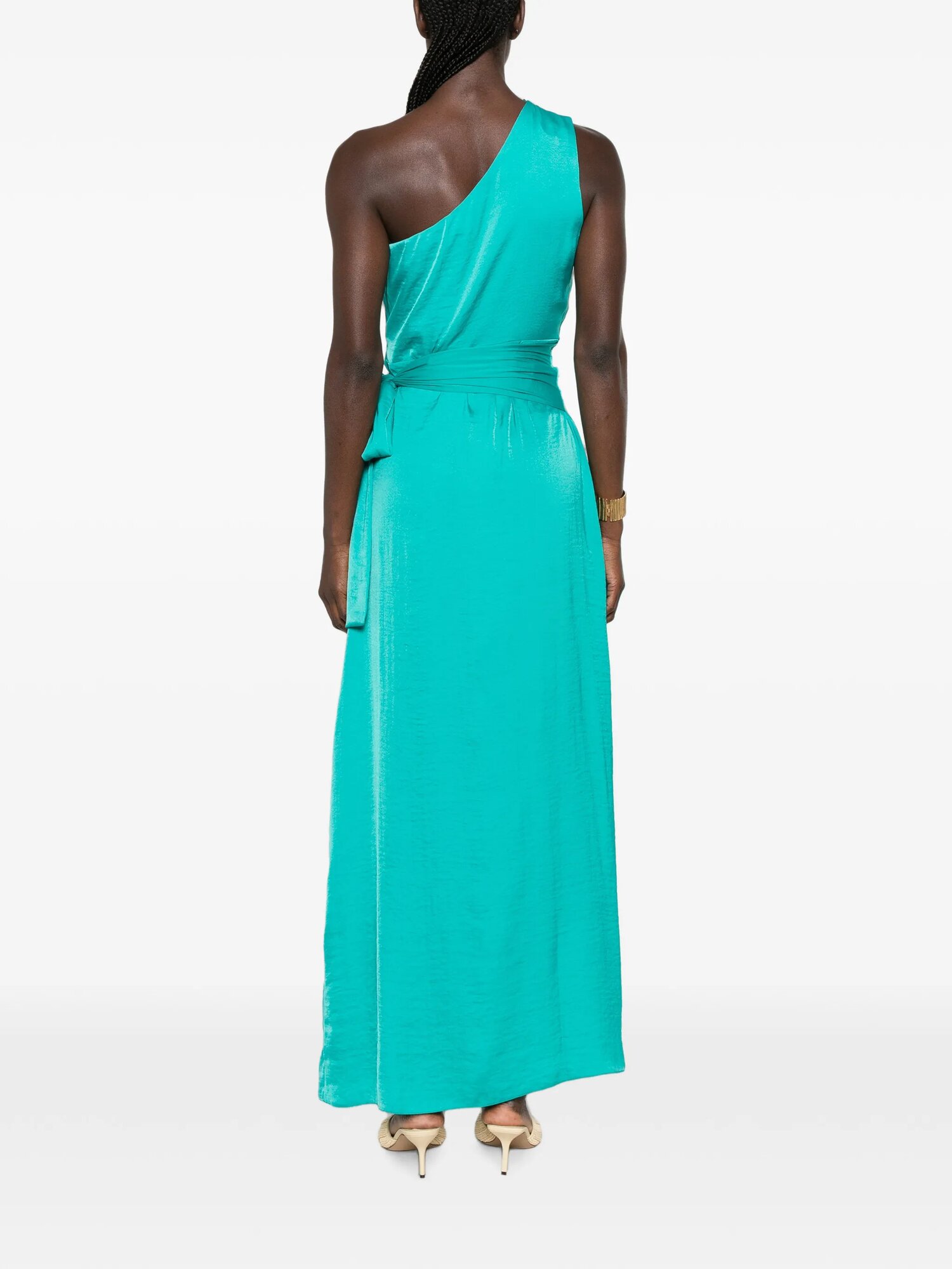 Платье Moutaki One-shoulder maxi dress, размер 42, синий — фото 1