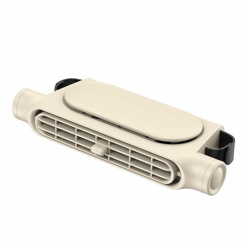 Вентилятор, для заднего ряда, питание USB, двухтурбинный, светло-бежевый
