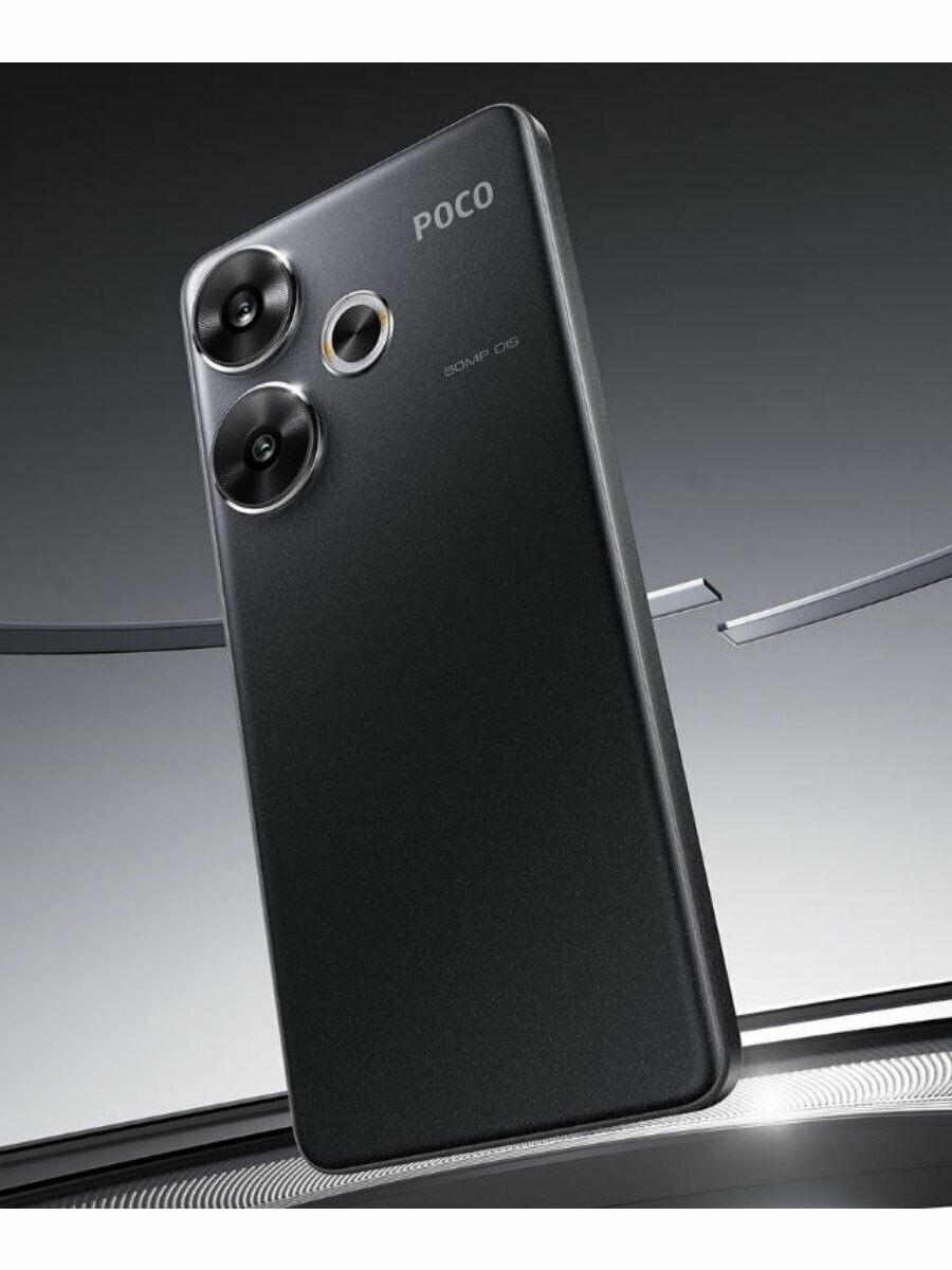 Смартфон Xiaomi Poco F6 5G 12/512 ГБ Чёрный Qualcomm Snapdragon 8s Gen 3