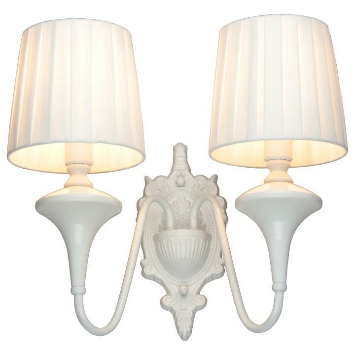 Бра Omnilux Monsano OML-72501-02 цвет плафона подвески Белый, цвет арматуры Белый