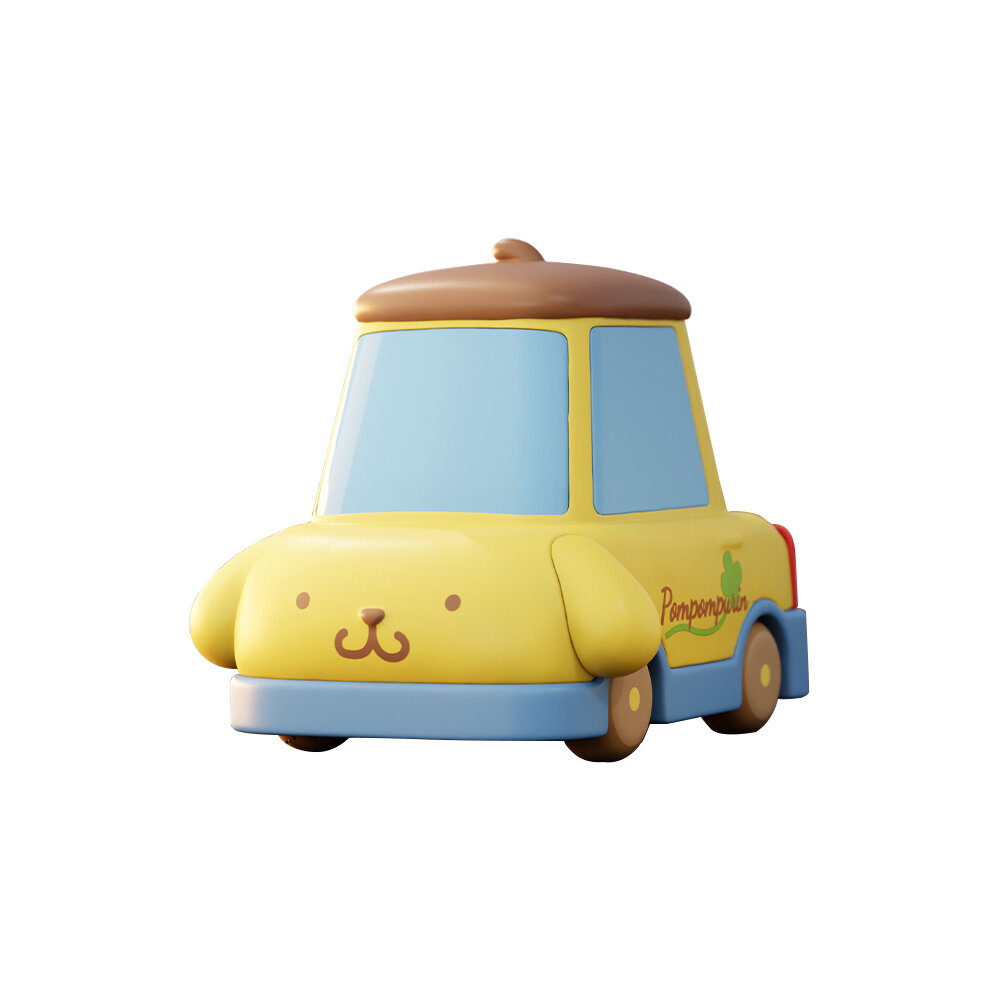 Игрушка трансформирующаяся унисекс Wolf Bowang x Sanrio Pochacco Kuromi, Confirmed Style-Pompompurin
