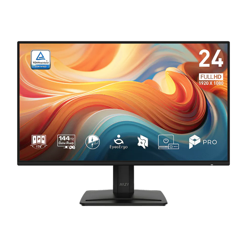 Монитор PRO MP242 E14A 23.8", 1920 x 1080, IPS, 178х178, 144Hz, 4ms, HDMI, DP, D-Sub (VGA), 1y 9S6-3PD1CT-050