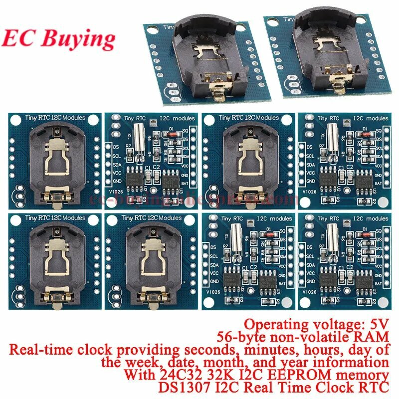 Модуль часов RTC DS1307 EC Buying — фото 1