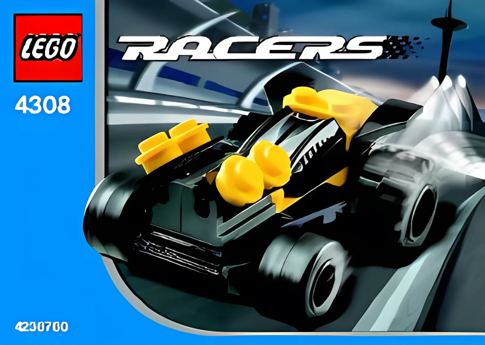 Конструктор Lego Racers 4308 Черный гонщик