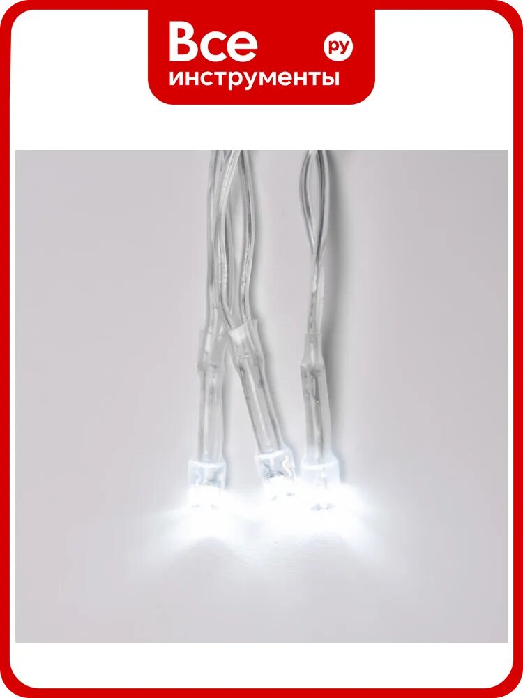 Светодиодная бахрома Uniel ULD-B6007-200/STK WHITE IP44 UL-00010890