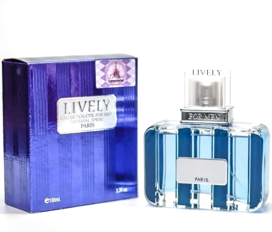 Parfums Lively Lively мужской одеколон 100 мл - туалетная вода Парфюмс Ливели Лайвли