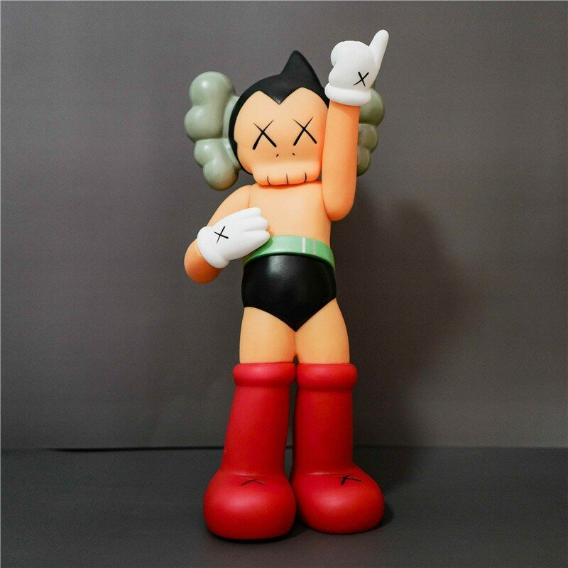 Фигурка KAWS Частичная Анатомия Трендовая Статуэтка Игрушка Цвет：37см Амуму Уверенный Красный [в коробке]