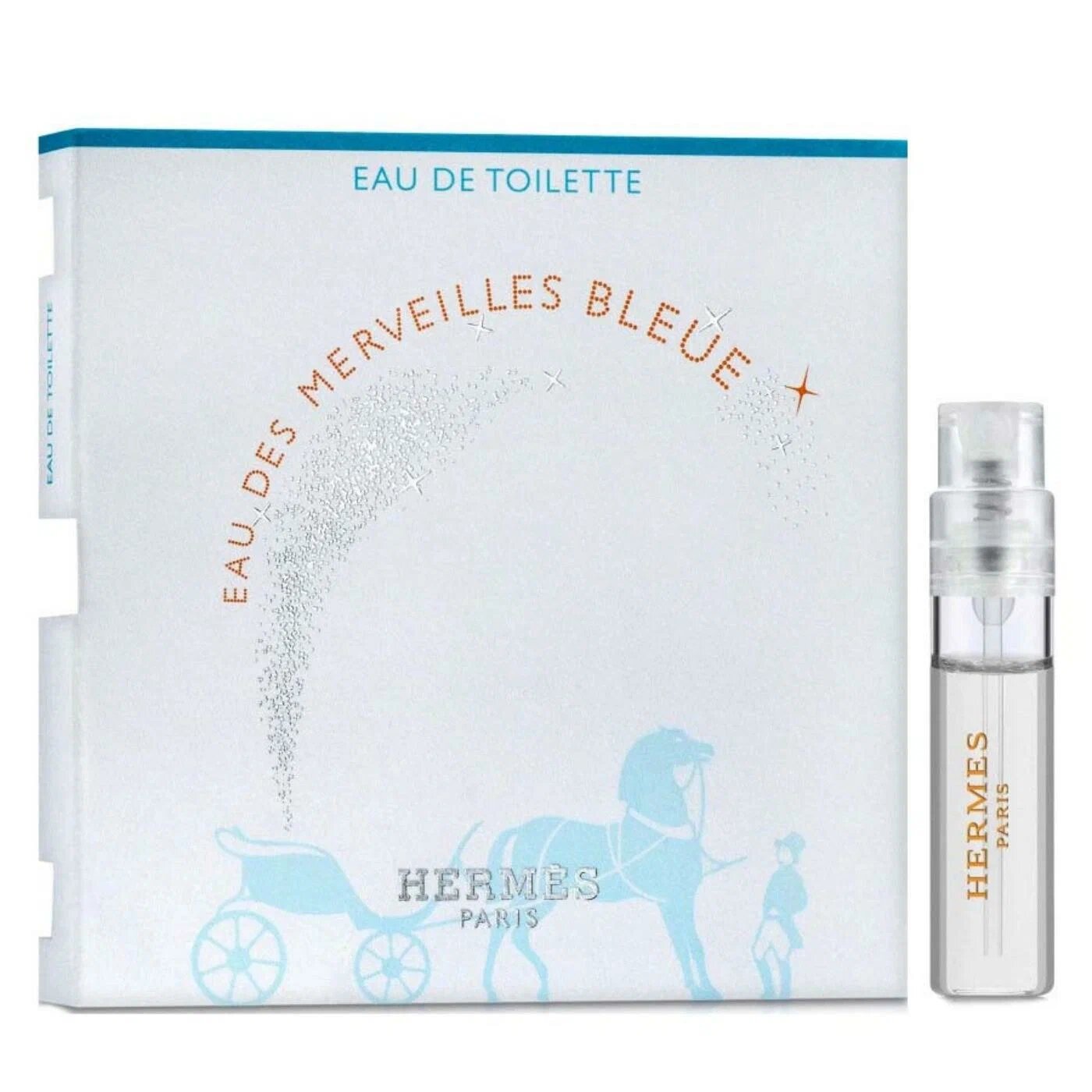 Hermes Eau des Merveilles Bleue Туалетная вода для женщин 2 ml Sample