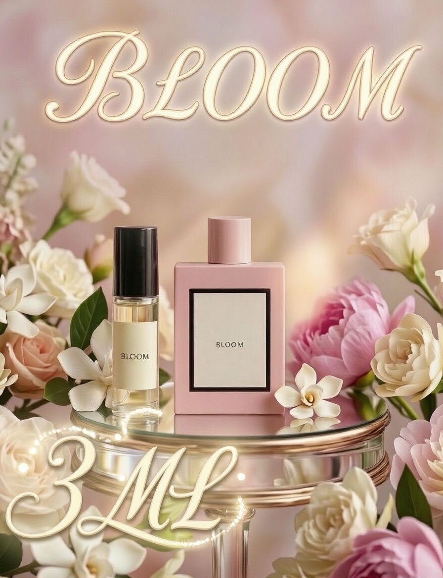 Bloom, флакон-спрей 3 мл, масляные духи, легендарный цветочный женский аромат