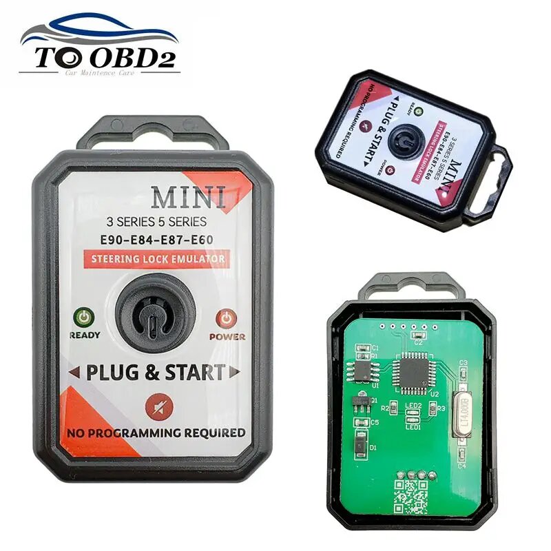 Эмулятор Блокировки Руля Plug & Start ELV ESL Для BMW MINI Cooper E60 E84 E87 E90 Серий 3 И 5 - Программирование Не Требуется