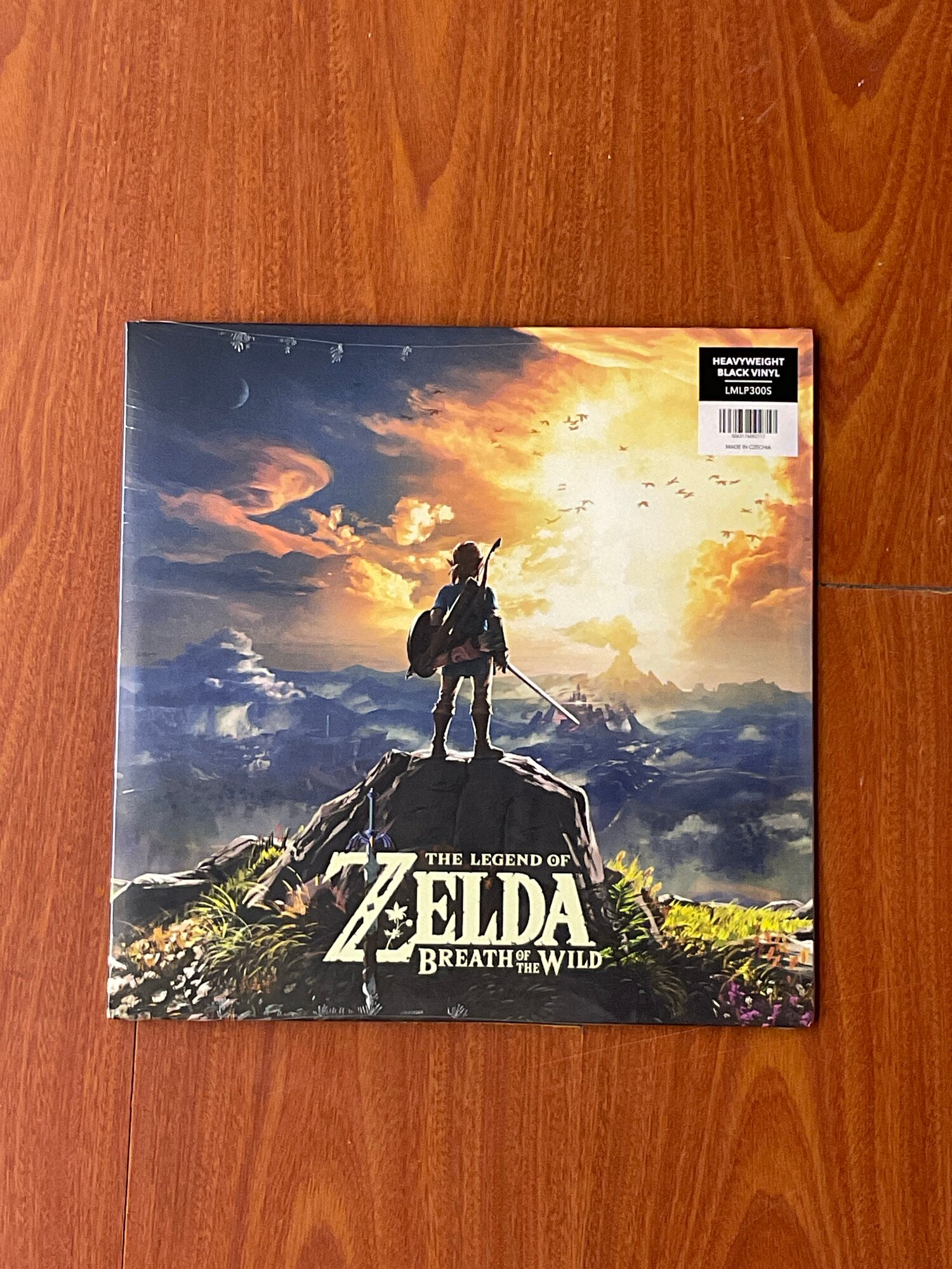 Виниловый альбом The Legend of Zelda Breath of the Wild 2lp ，полная звуковая дорожка из культовой видеоигры для прослушивания